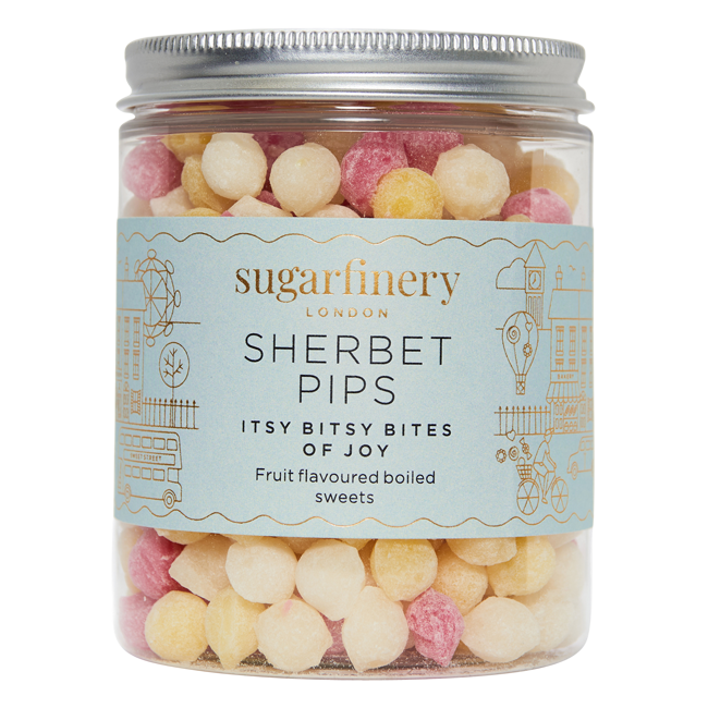 Sherbet Pips Itsy Bitsy Bites Of Joy Pretty Posh Treats Sweet Jar ...